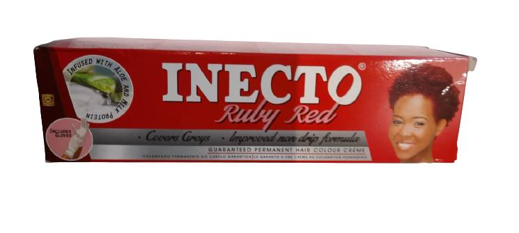 Inecto Ruby Red Hair Dye Freeshipping Rowmam Grocery Hair And Beauty