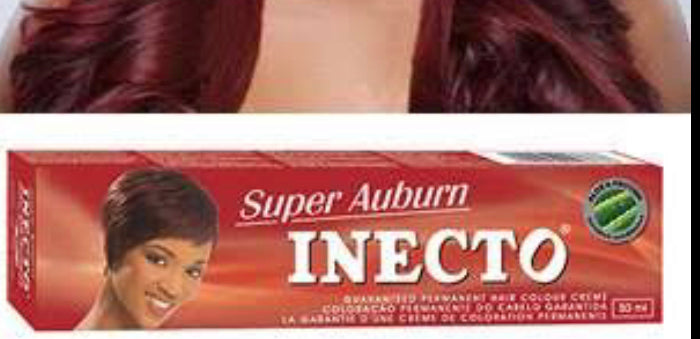 Inecto Permanent Hair Colour Super Auburn, 50ml Rowmam Grocery