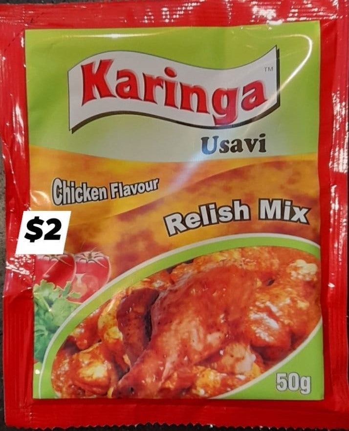 Karinga Usavi Chicken Relish Mix freeshipping - Rowmam Grocery Soups